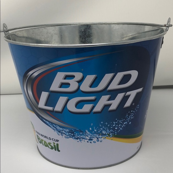 Budweiser | Other | Nwot Metal Beer Bucket Bud Light | Poshmark